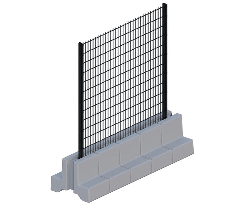 ModSec Dulok S1 - modular security double wire fencing, LPS A1 | Images
