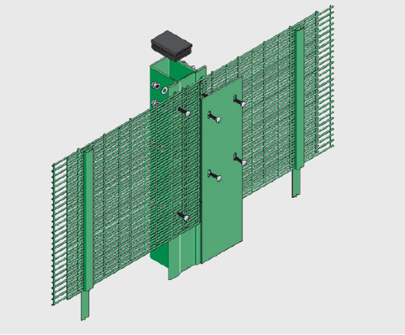 Securus S2 - 358 rigid mesh security fencing, LPS 1175 B3 | Images