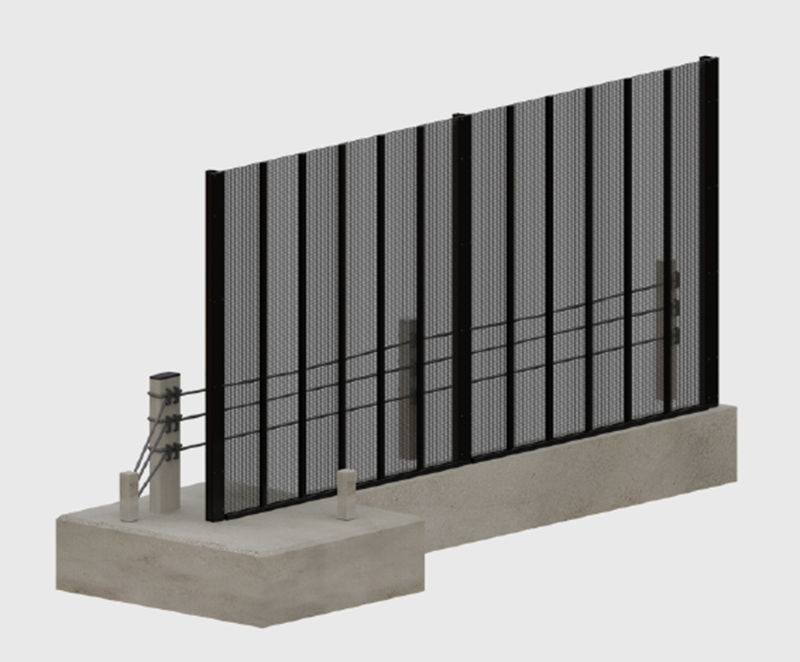 Rampart 30 - multi-threat security fence | Images