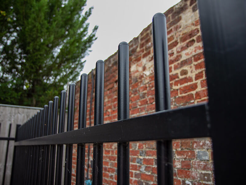 Metal railings and gates provide safety at special needs school | Images