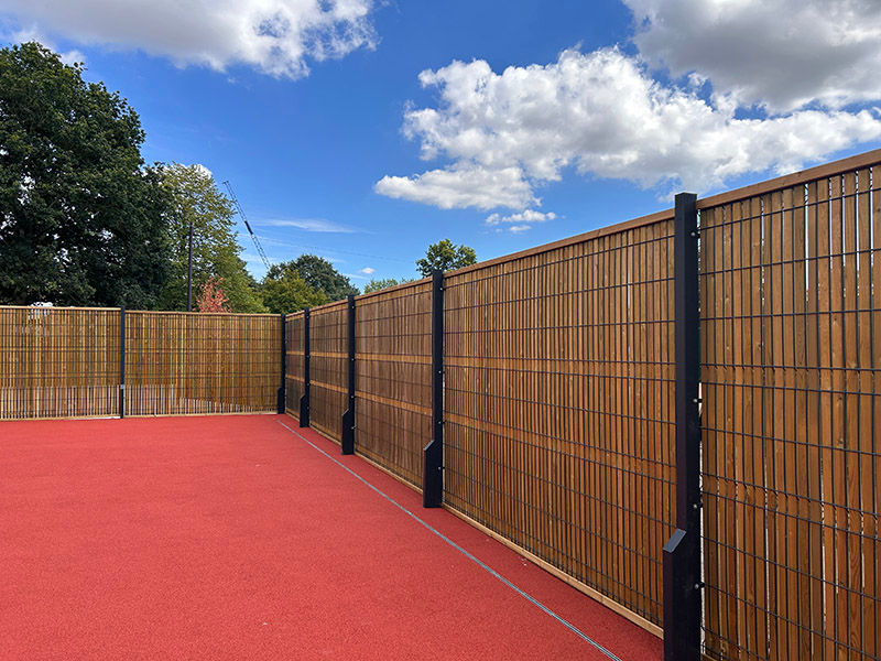 Images for Secure privacy fencing for park nursery and cafe