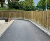 Unilog Pro™ - machine-rounded timbers for retaining walls | M&M Timber