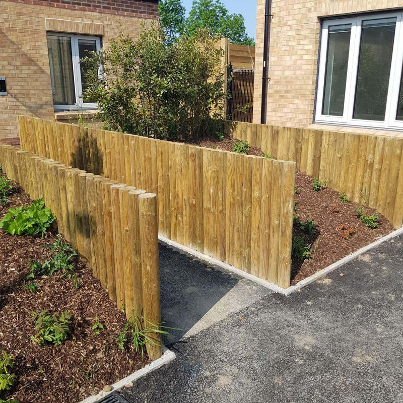 Images for Unilog Pro™ machine-round timbers for retaining walls