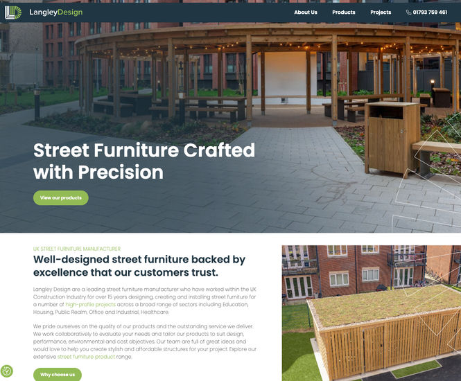 New website - new look - new Langley Design | Langley Design Street ...