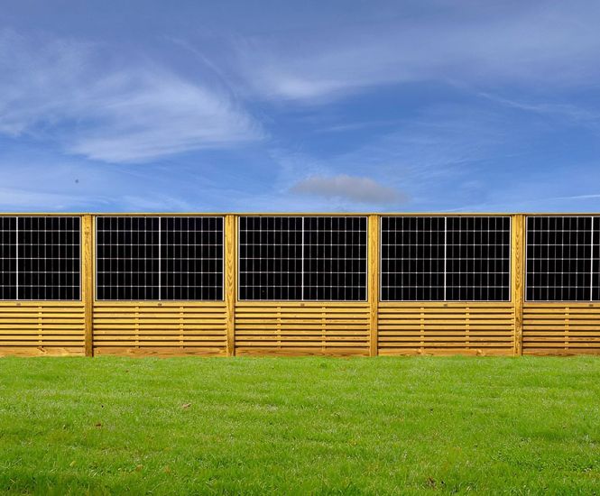 Introducing Jaksun™ - the UK's first solar fence panel | Jacksons Fencing