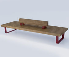 Type 21 double side bench | Chris Nangle Furniture