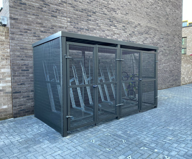 Greenwich Cycle Enclosure | The Bike Storage Company