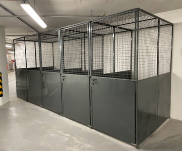 Cycle lockers | EXTERNAL WORKS