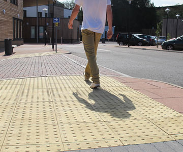 Concrete tactile paving | EXTERNAL WORKS