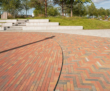 Rectangular concrete block paving | EXTERNAL WORKS