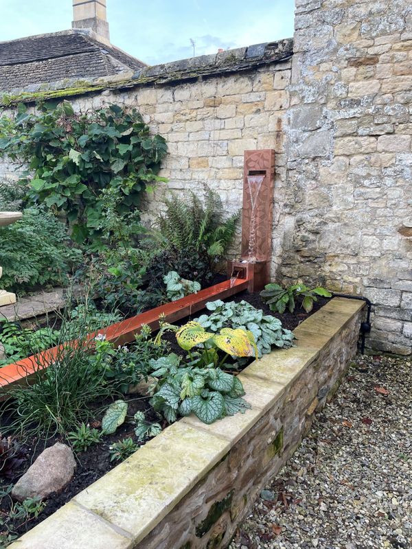 Images for Bespoke copper, stainless steel and zinc water rills