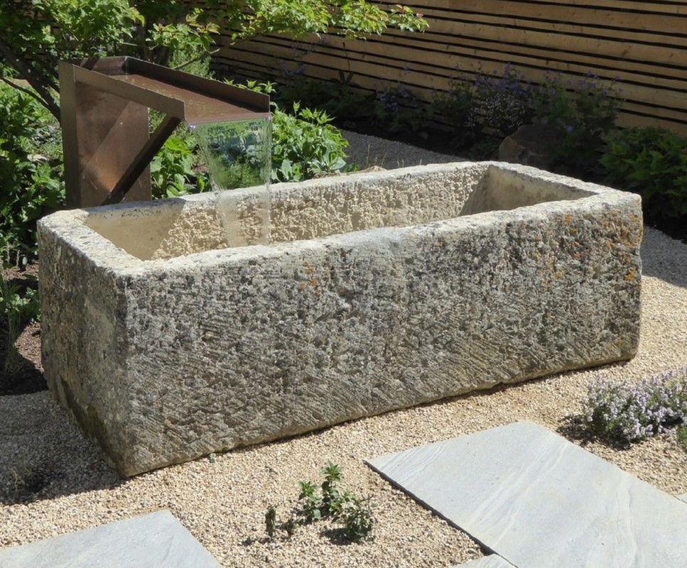 Images for Bespoke copper, stainless steel and zinc water rills