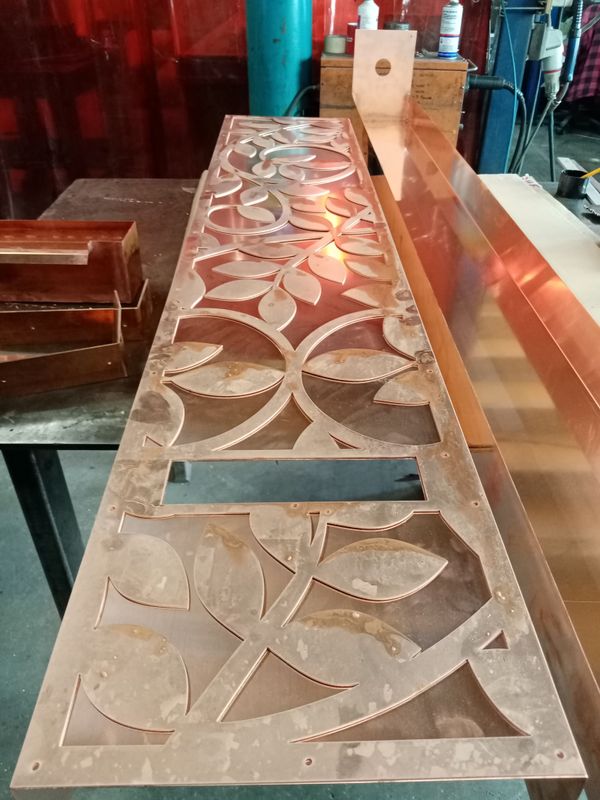 Images for Bespoke copper, stainless steel and zinc water rills