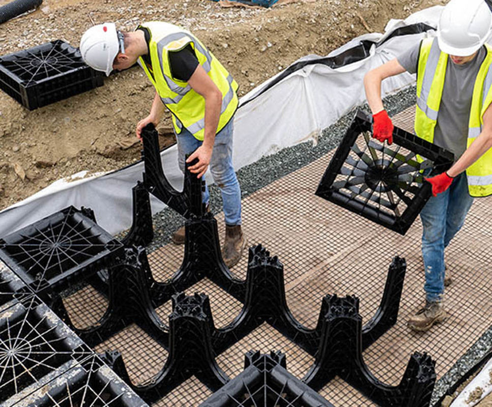 RootSpace® - soil support system for urban trees | Images