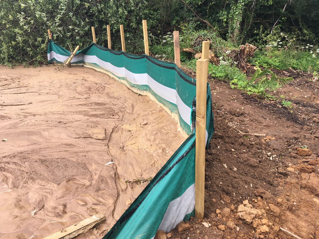 Terrastop™ - silt erosion control fences | Images