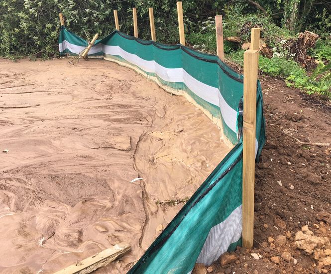 Terrastop™ - silt erosion control fences | Hy-Tex