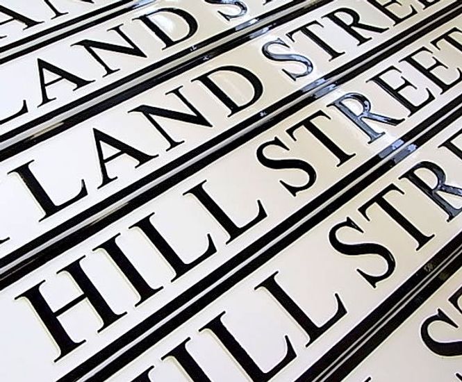 Street Nameplates | Leander Architectural