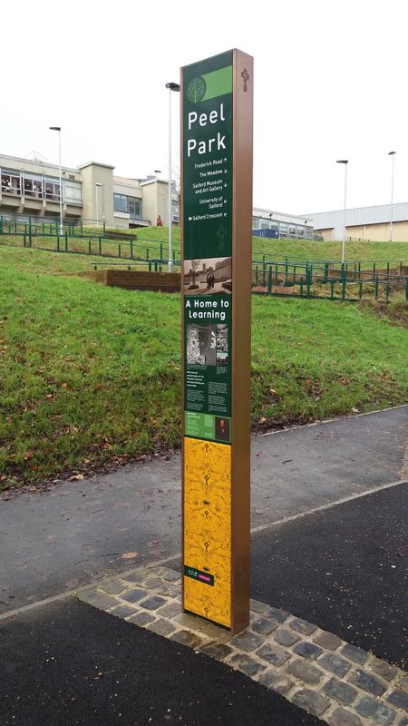 WAY2GO totem / monolith wayfinding signage | Images