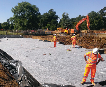 Polystorm Xtra geocellular system for high traffic areas | Polypipe ...