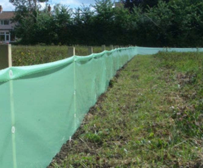 Ecofender™ Standard Temporary Newt Fence | Hy-Tex