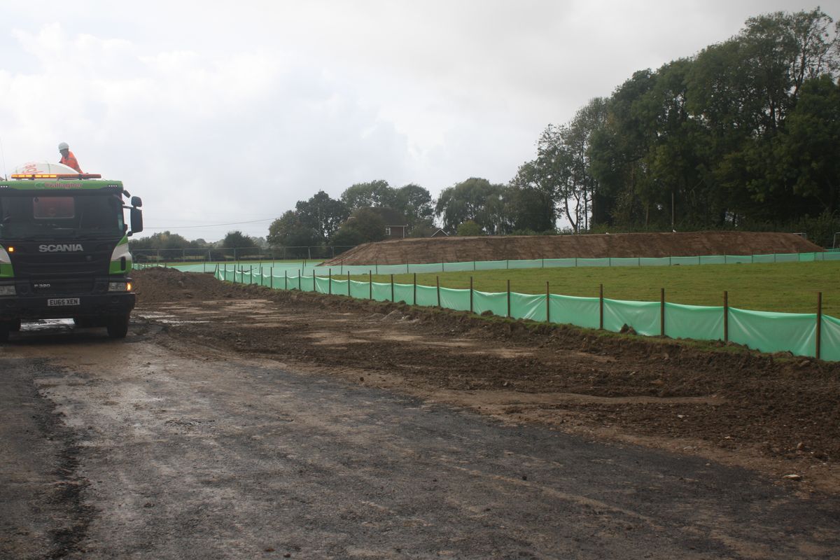 Ecofender™ Standard Temporary Newt Fence | Images