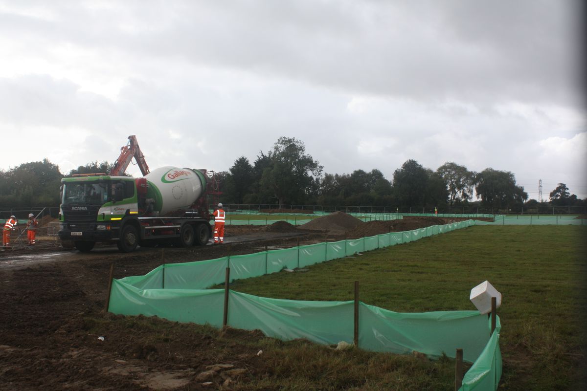 Ecofender™ Standard Temporary Newt Fence | Images