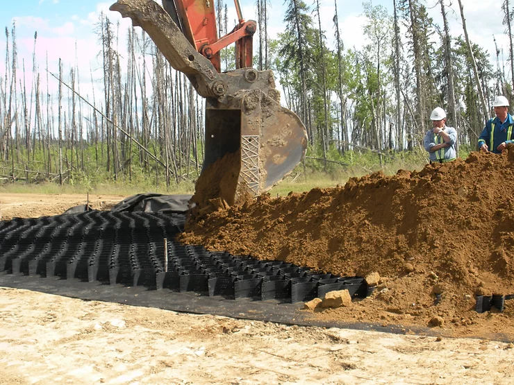 Hycell cellular confinement and erosion control geocells | Images