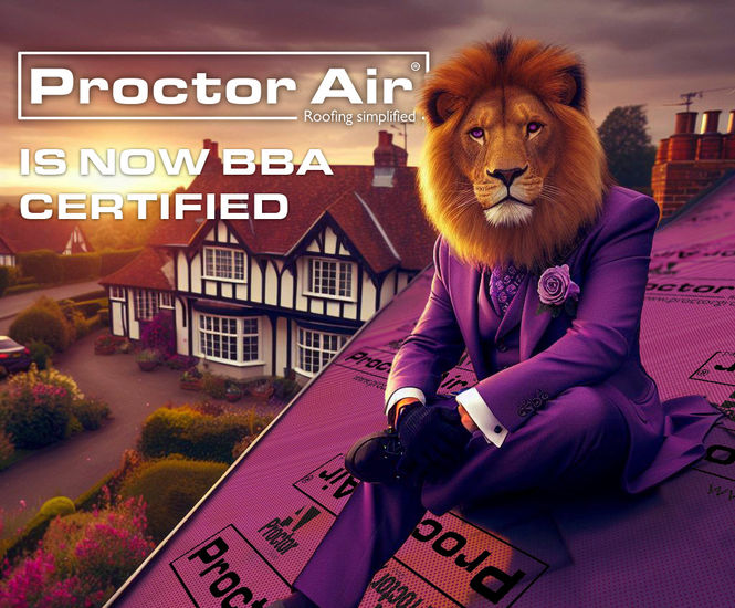 New Proctor Air® Membrane Awarded BBA Certificate | A Proctor Group