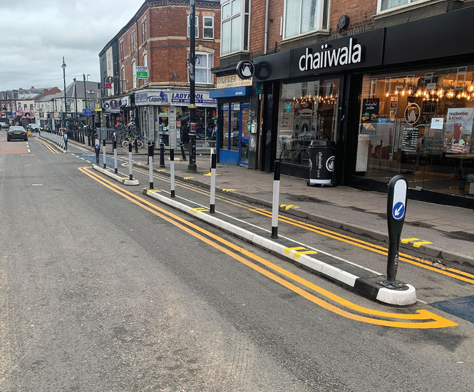 RediPave Splitter and Jislon Satellite Islands | Rediweld Traffic Products