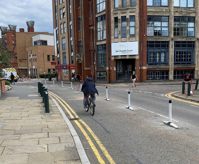 One Piece WandOrca cycle lane separator | Rediweld Traffic Products