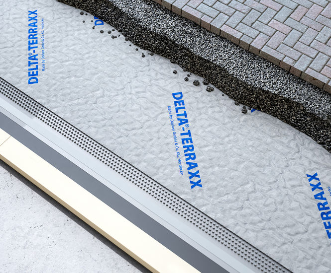 Terraxx - green roof drainage membrane | Delta Membrane Systems