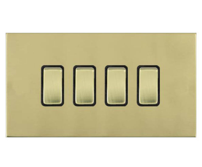 Sheer G2 - flat, square-edge plate for switches and sockets | Hamilton ...