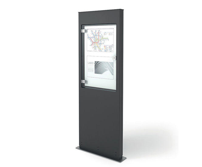 Double-sided totem sign by LAB23 | All Urban