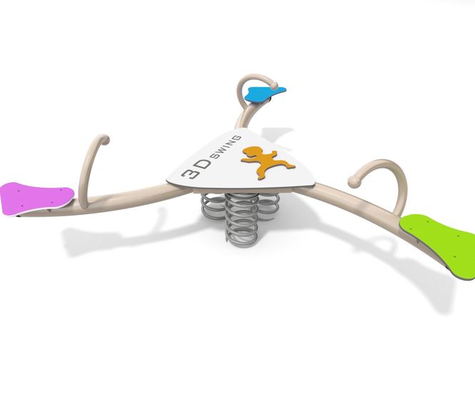 Metal Triple Spring Rocker - 7000288 | eibe play Ltd