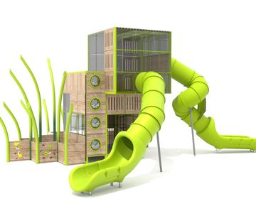 Playground cubes | EXTERNAL WORKS