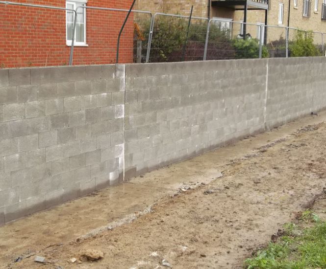 Stepoc retaining wall aids flood alleviation for village | Anderton ...
