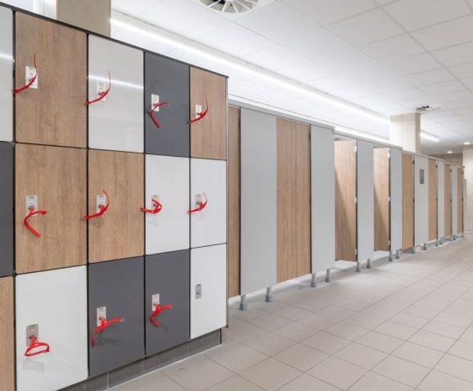 Accessible washrooms and changing rooms for new leisure facility ...