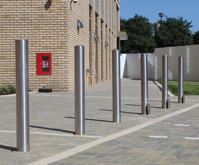 Removable Stainless Steel Bollard | Bailey Street Furniture Group