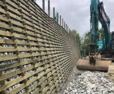Permacrib retaining wall for hospital car park extension | Phi Group
