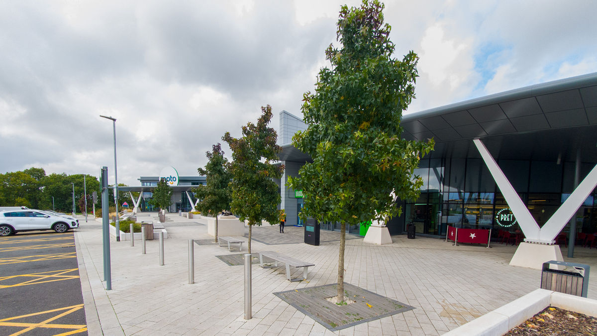 Images for Supporting green infrastructure at Moto Rugby motorway services