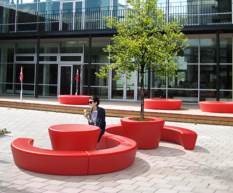 Images for Loop Cone polyethylene outdoor table