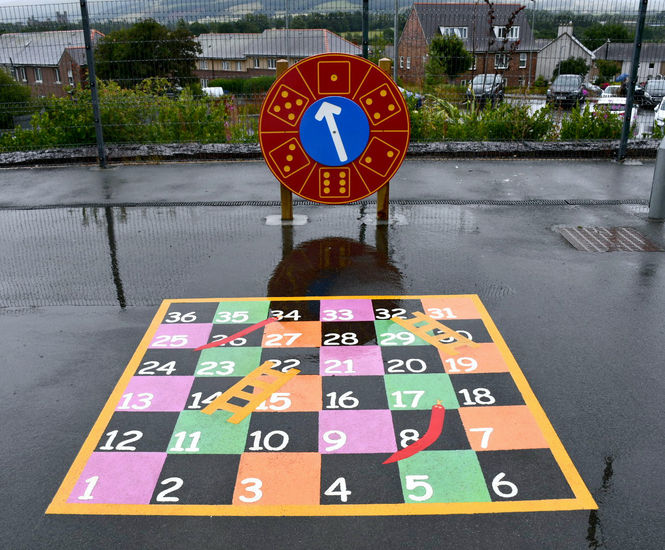 Thermoplastic Playground Markings & Graphics | Sovereign Play