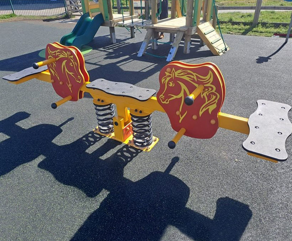 Bespoke Knight themed accessible playground | Images