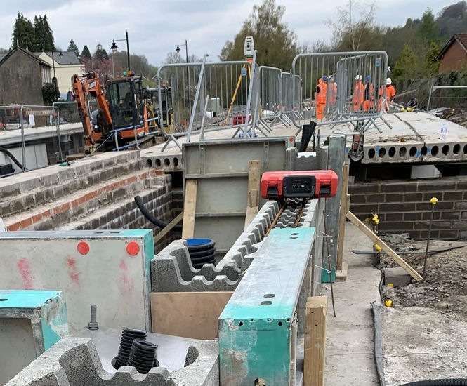 Stepoc retaining walls help keep station developments on track ...