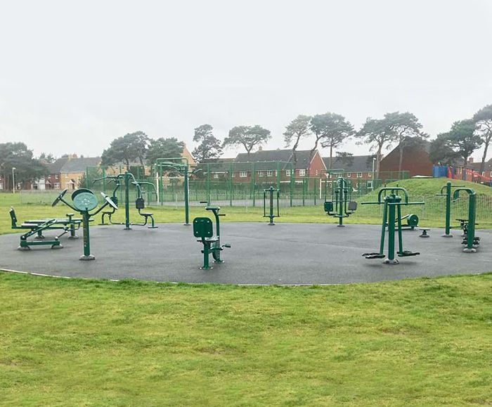 Inclusive community outdoor gym for Red Lodge Parish Council | Images