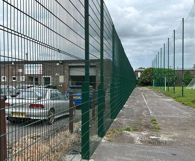 Security fencing and access control solutions for football club ...