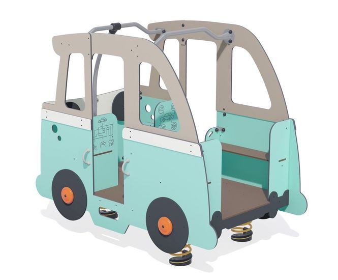 Inclusive blue van Springer 10 seats - J951® | Proludic Play & Sports Areas