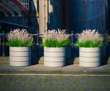 Large outdoor GRP planters | EXTERNAL WORKS