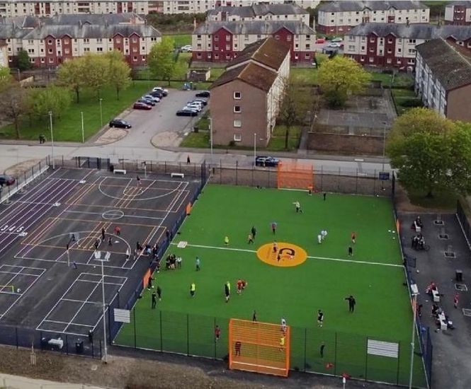 New Cruyff Court at Tillydrone (Cruyff Court Willie Miller) | Hunter ...