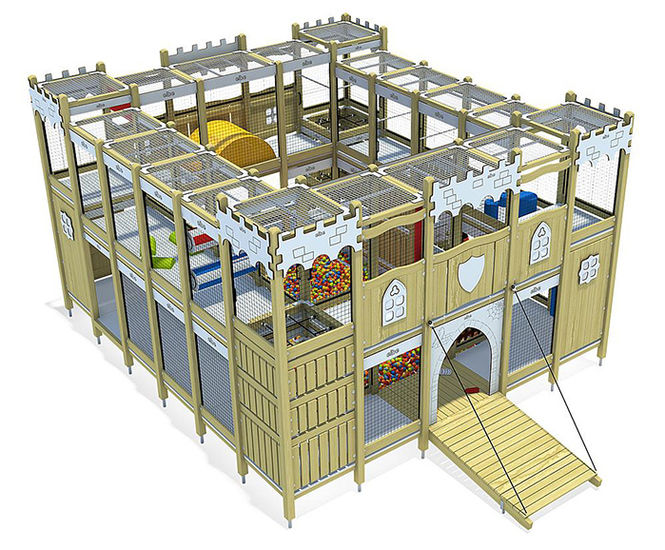Castle indoor play unit | eibe play Ltd